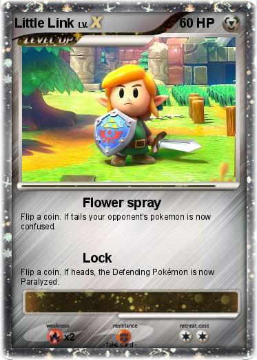 Pokémon Little Link 3 3 - Flower spray - My Pokemon Card