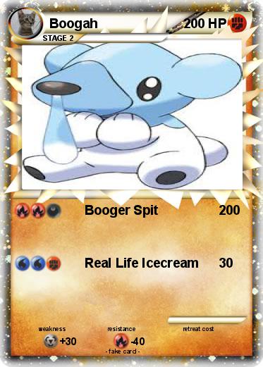 Pokémon Elmo 697 697 - Booger Spit - My Pokemon Card