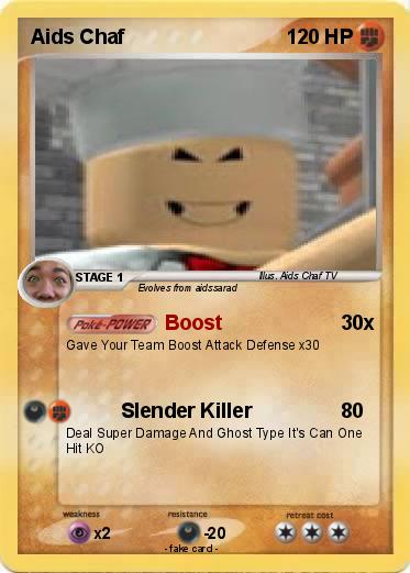 Pokémon Aids Chaf - Boost - My Pokemon Card