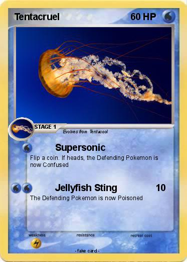 Pokémon Tentacool 51 51 - Supersonic - My Pokemon Card