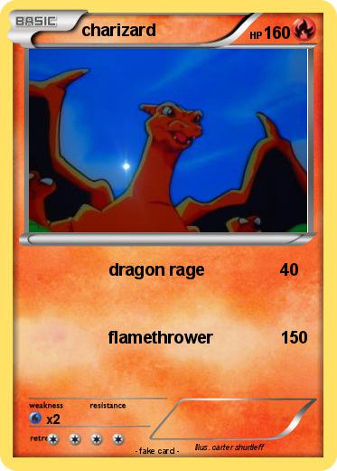 Pokémon charizard 4559 4559 - dragon rage - My Pokemon Card