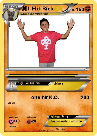 Pokémon 1 Hit Rick - one hit K.O. - My Pokemon Card