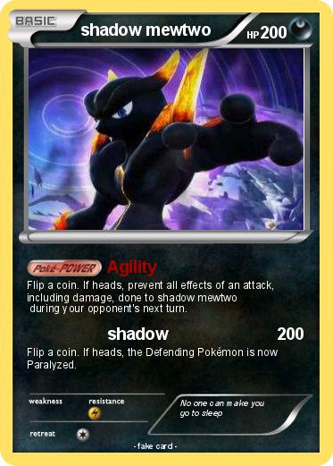 Pokémon shadow mewtwo 177 177 - Agility - My Pokemon Card