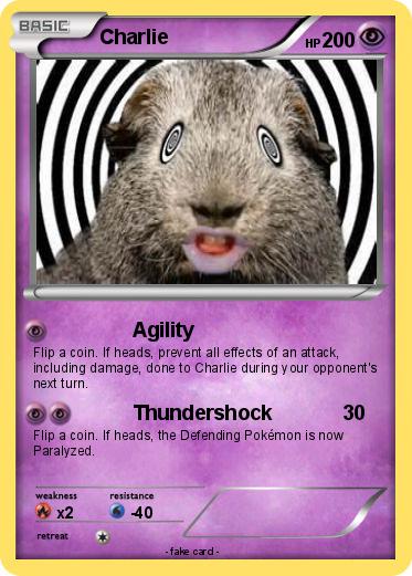 Pokémon Charlie 1027 1027 - Agility - My Pokemon Card