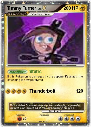 Pokémon Timmy Turner 73 73 - Static - My Pokemon Card