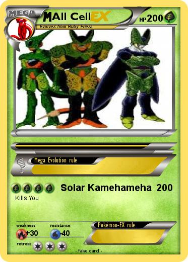 Pokémon All Cell - Solar Kamehameha - My Pokemon Card
