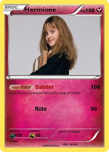 Pokémon Hermione 368 368 - Sablier - Ma carte Pokémon