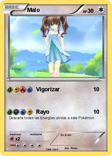 Pokémon Malo 35 35 - Vigorizar - Mi carta pokémon