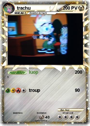 Pokémon trachu - luop - Ma carte Pokémon