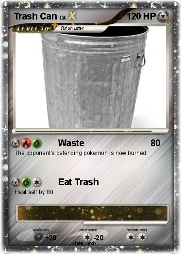 Pokémon Trash Can 25 25 - Waste - My Pokemon Card
