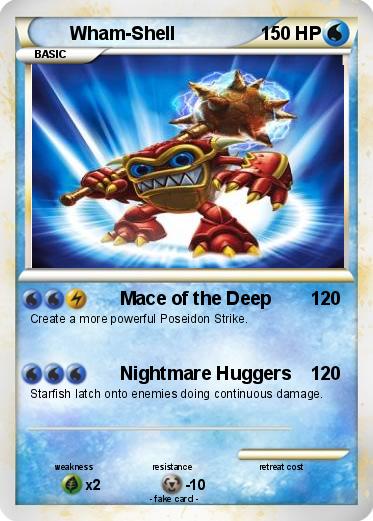 Pokémon Wham Shell 21 21 - Mace of the Deep - My Pokemon Card