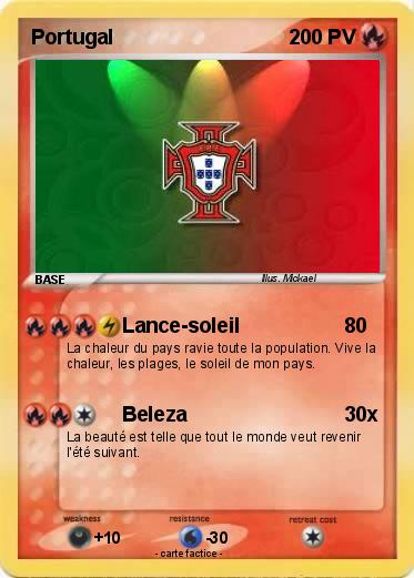 Pokémon Portugal 42 42 - Lance-soleil - Ma carte Pokémon