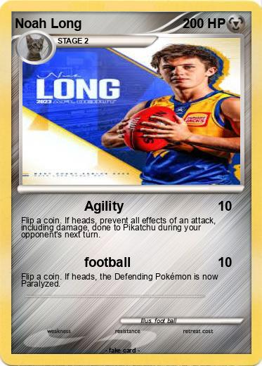 Pokémon Noah Long - Agility - My Pokemon Card