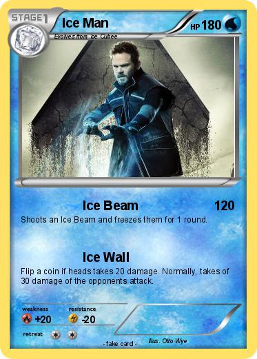 Pokémon Ice Man 41 41 - Ice Beam - My Pokemon Card