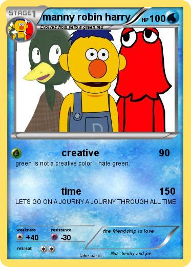 Pokémon manny robin harry - creative - My Pokemon Card