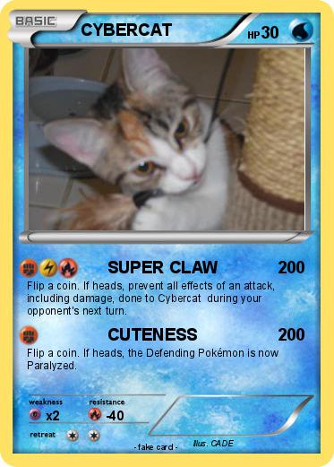 Pokémon CYBERCAT - SUPER CLAW - My Pokemon Card