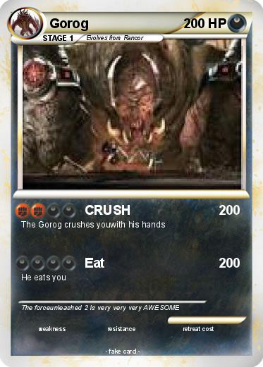 Pokémon Gorog 6 6 - CRUSH - My Pokemon Card