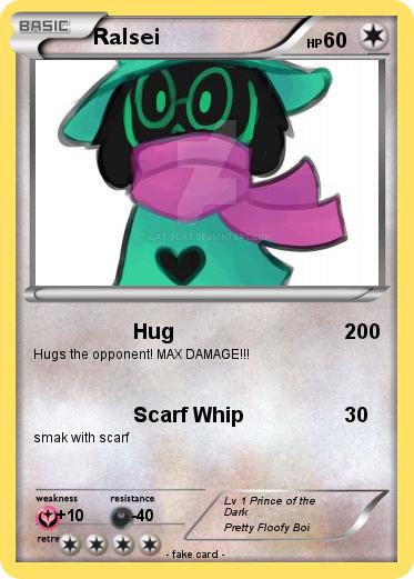 Pokémon Ralsei 31 31 - Hug - My Pokemon Card
