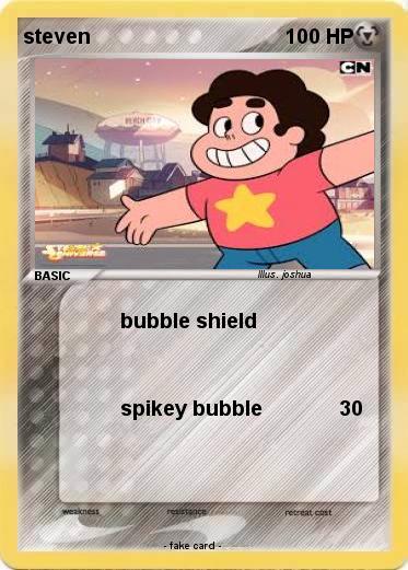 Pokémon steven 645 645 - bubble shield - My Pokemon Card