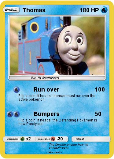 Pokémon Thomas 1931 1931 - Run over - My Pokemon Card