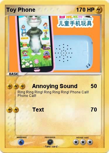 Pokémon Toy Phone - Annoying Sound - My Pokemon Card