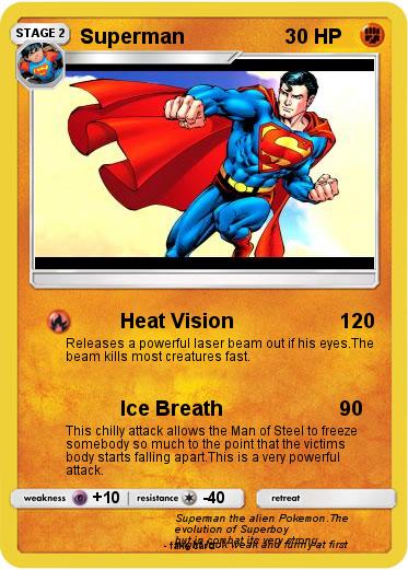 Pokémon Superman 847 847 - Heat Vision - My Pokemon Card