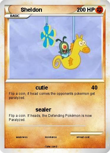 Pokémon Sheldon 52 52 - cutie - My Pokemon Card