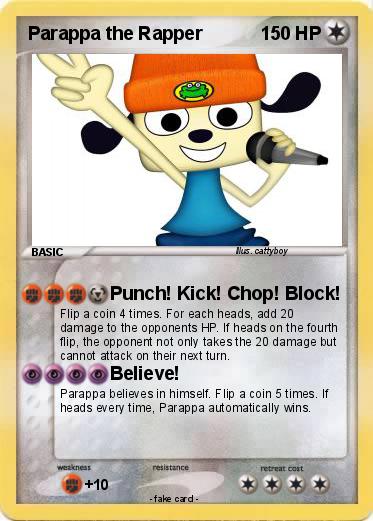Pokémon Parappa the Rapper 10 10 - Punch! Kick! Chop! Block! - My ...
