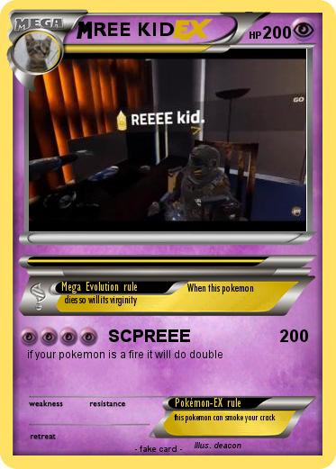 Pokémon REE KID 1 1 - SCPREEE - My Pokemon Card