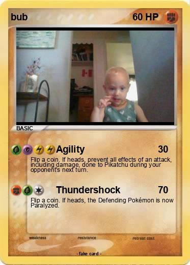 Pokémon bub 33 33 - Agility - My Pokemon Card