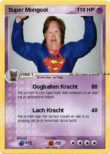 Pokémon Super Mongool 3 3 - Oogballen Kracht - My Pokemon Card
