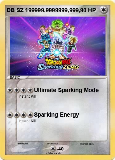 Pokémon DB SZ 199999 9999999 999 1 1 - Ultimate Sparking Mode - My ...