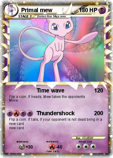 Pokémon Primal mew 2 2 - Time wave - My Pokemon Card