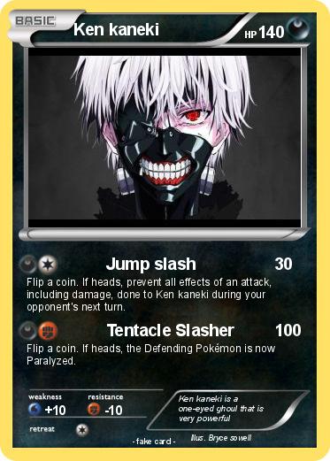 Pokémon Ken kaneki 63 63 - Jump slash - My Pokemon Card