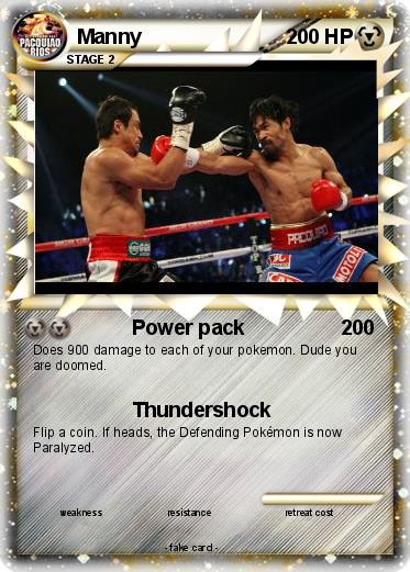 Pokémon Manny 121 121 - Power pack - My Pokemon Card