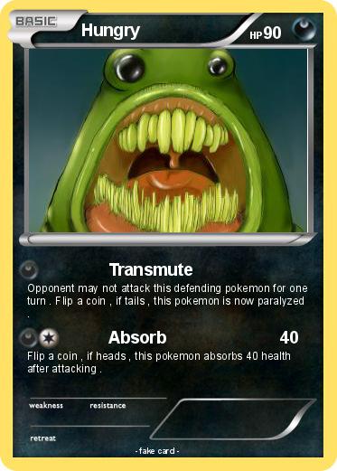 Pokémon Hungry 138 138 - Transmute - My Pokemon Card