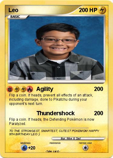 Pokémon Leo 1211 1211 - Agility - My Pokemon Card