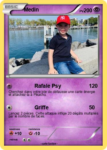 Pokémon Medin 2 2 - Rafale Psy - Ma carte Pokémon