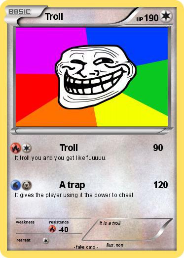 Pokémon Troll 2841 2841 - Troll - My Pokemon Card
