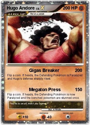 Pokémon Hugo Andore - Gigas Breaker - My Pokemon Card
