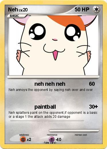 Pokémon Neh - neh neh neh - My Pokemon Card