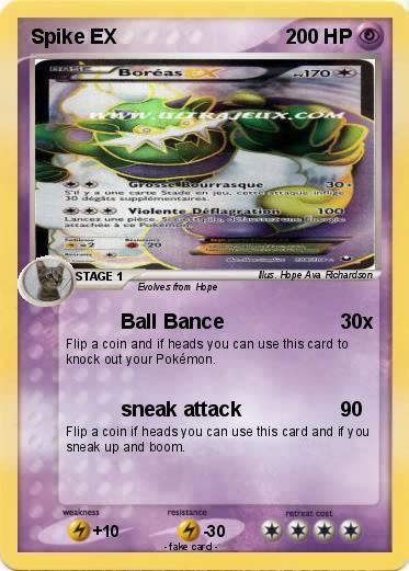 Pokémon Spike EX 2 2 - Ball Bance - My Pokemon Card