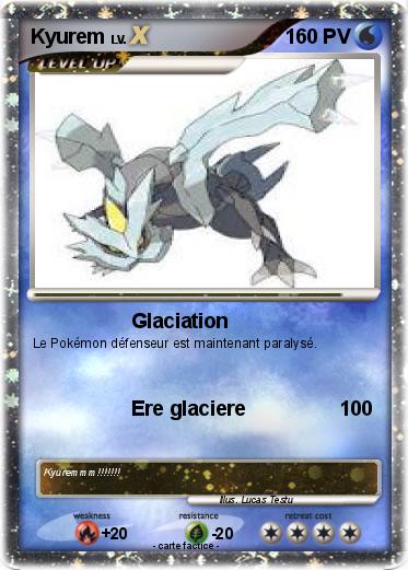Pokémon Kyurem 3787 3787 - Glaciation - Ma carte Pokémon
