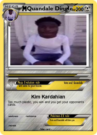 Pokémon Quandale Dingle 248 248 - Kim Kardahian - My Pokemon Card