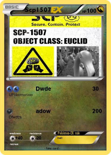 Pokémon Scp1507 - Dwde - My Pokemon Card