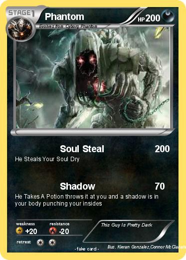 Pokémon Phantom 705 705 - Soul Steal - My Pokemon Card