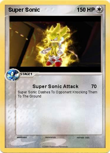Pokémon Super Sonic 503 503 - Super Sonic Attack - My Pokemon Card