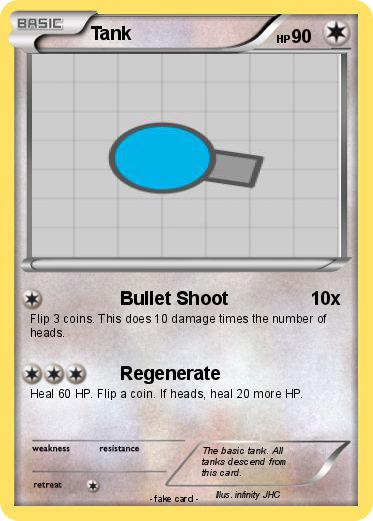 Pokémon Tank 808 808 - Bullet Shoot - My Pokemon Card