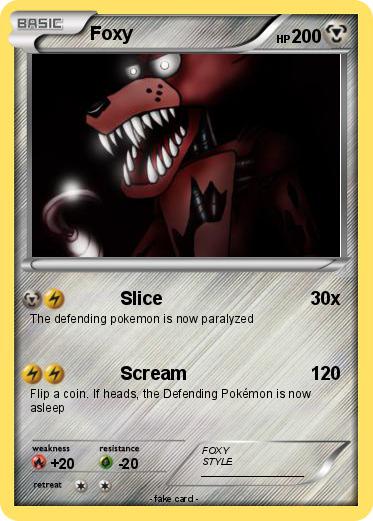 Pokémon Foxy 658 658 - Slice - My Pokemon Card