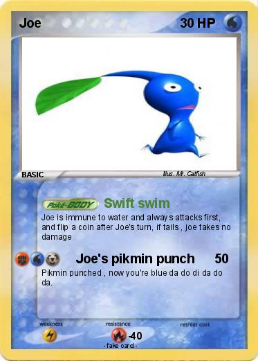 Pokémon Joe 675 675 - Swift swim - My Pokemon Card